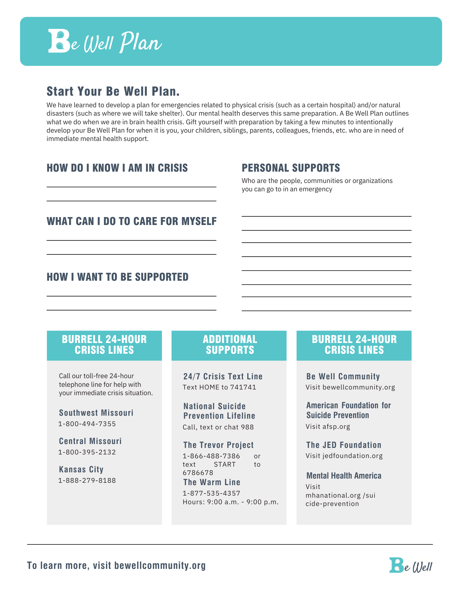 Be Well Community | Home