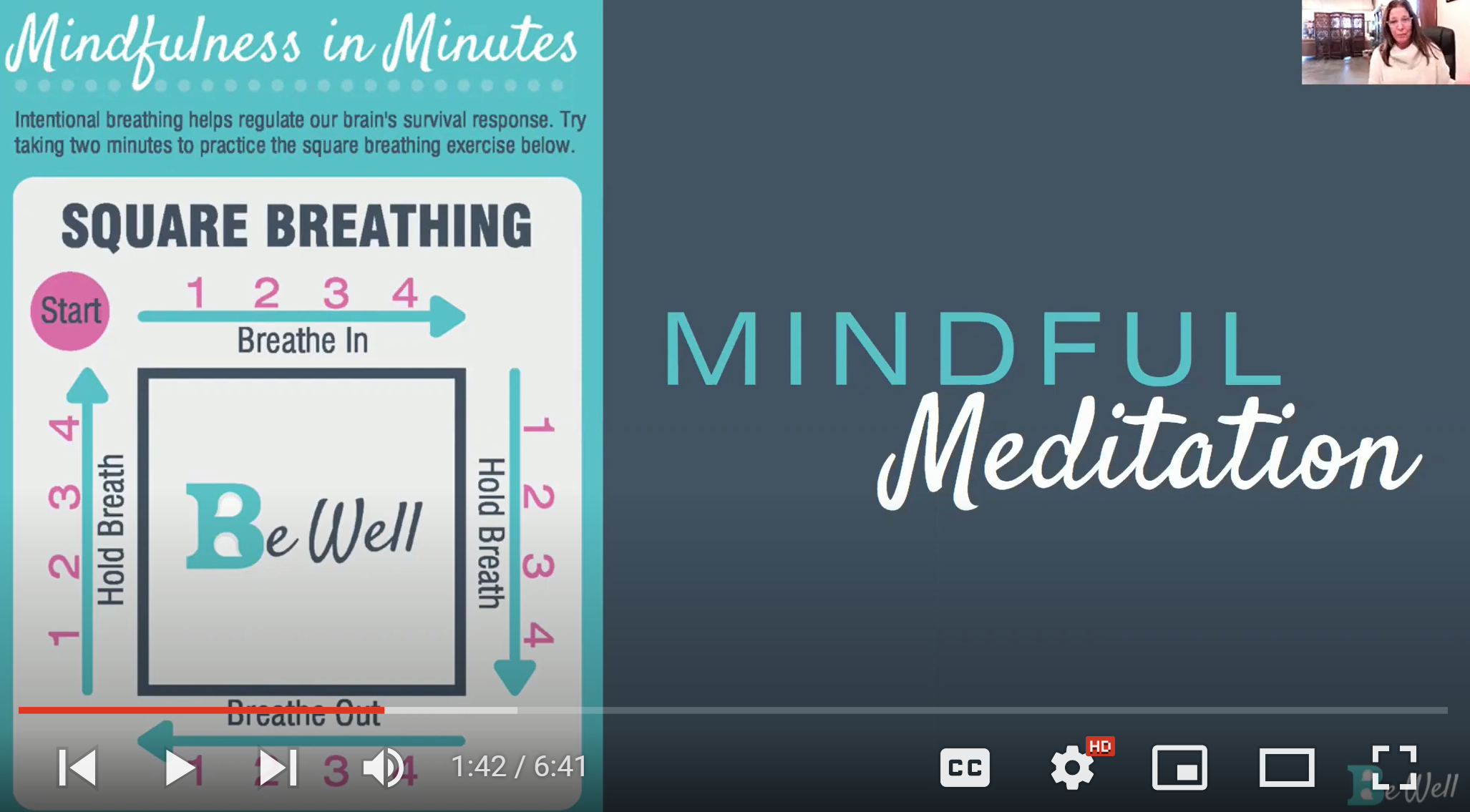 Guided Meditation: Square Breathing | Burrell Behavioral Health